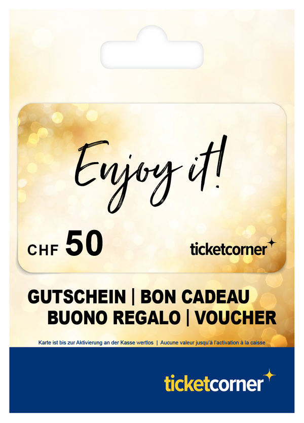 Digital Reload - Geschenkkarte Ticketcorner - DigitalReload